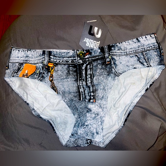 Underwear & Socks | New Acid Wash Denim Designed Looking Brief | Poshmark